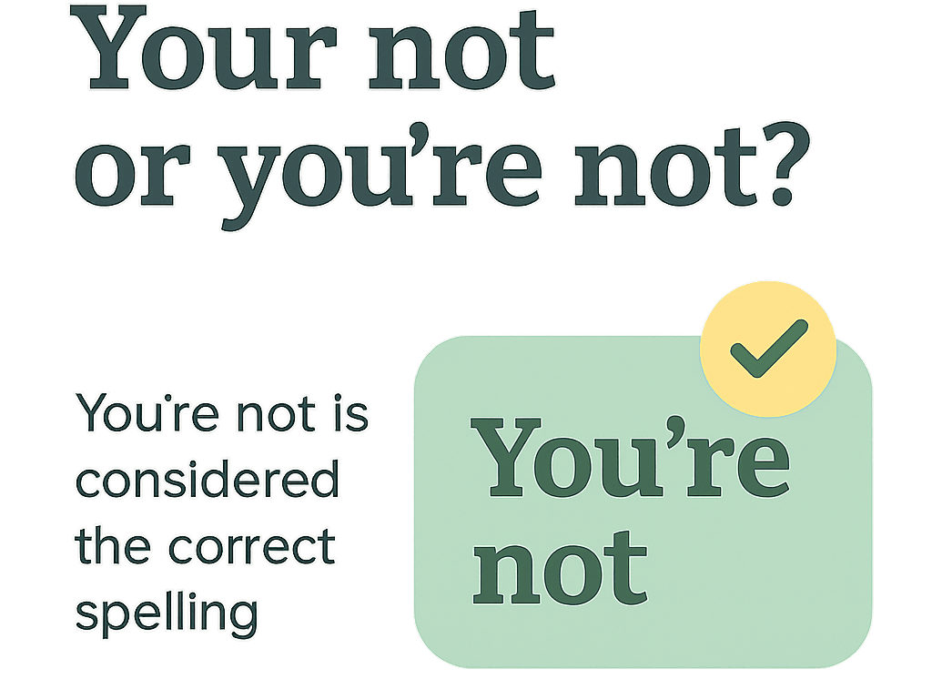 Your vs. You’re: When to Use Your and You’re