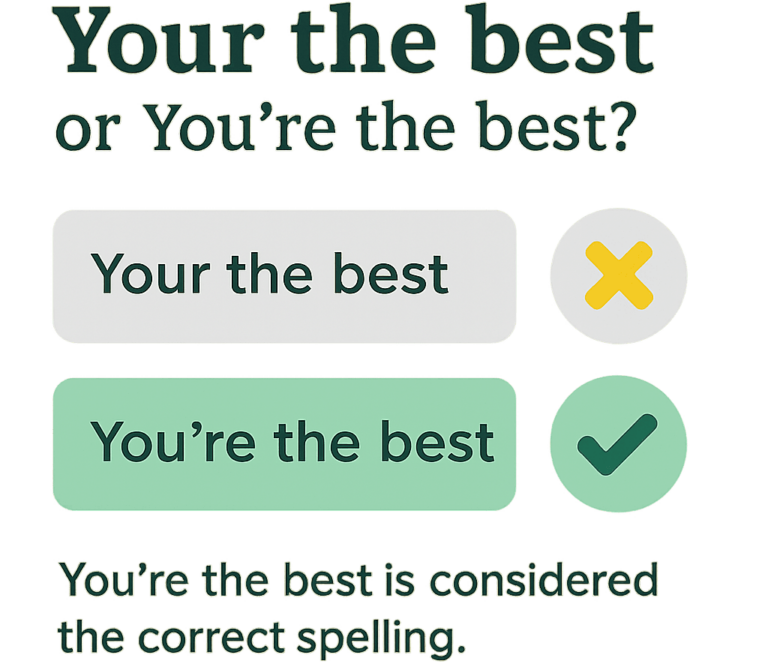 Your vs. You’re: When to Use Your and You’re