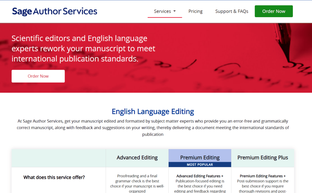 Top 10 Journal Editing Services of 2025 - PaperTrue