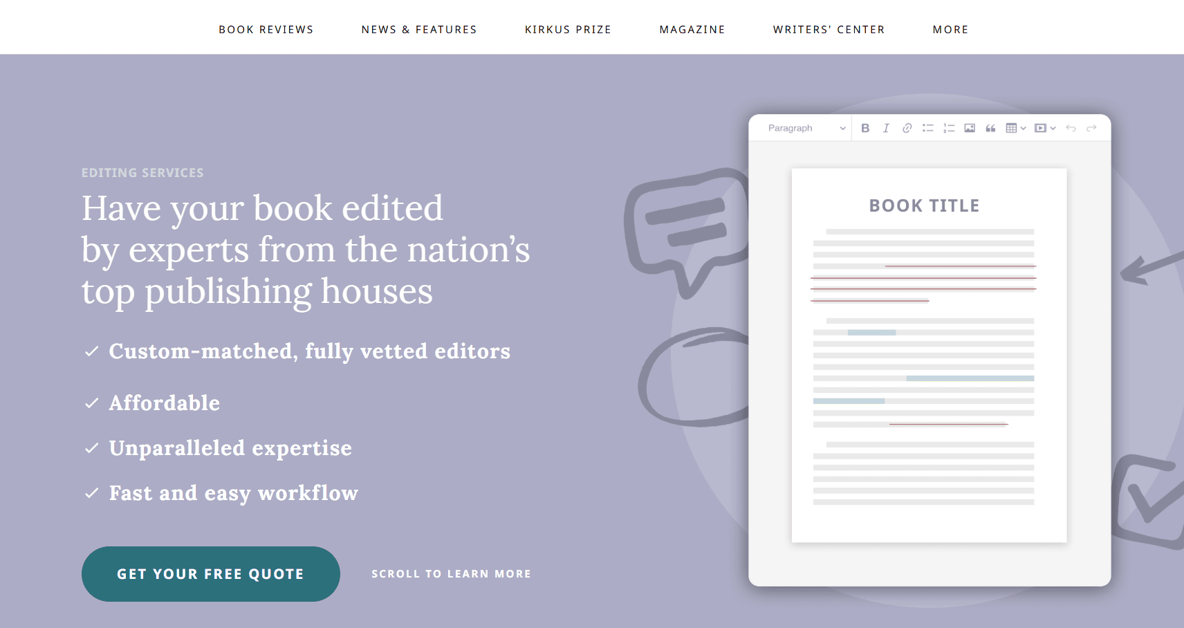 Top 10 Book Editing Services of 2025
