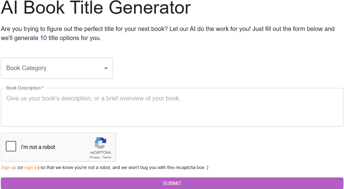 Top 10 Book Title Generators of 2025