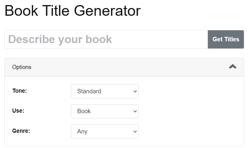 Top 10 Book Title Generators of 2025