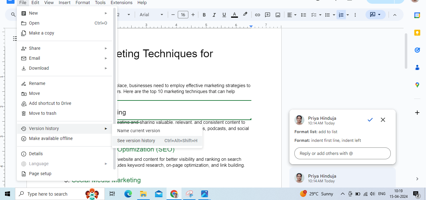How to Track Changes in Google Docs: A 7-Step Guide