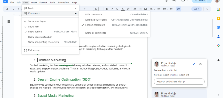 How to Track Changes in Google Docs: A 7-Step Guide