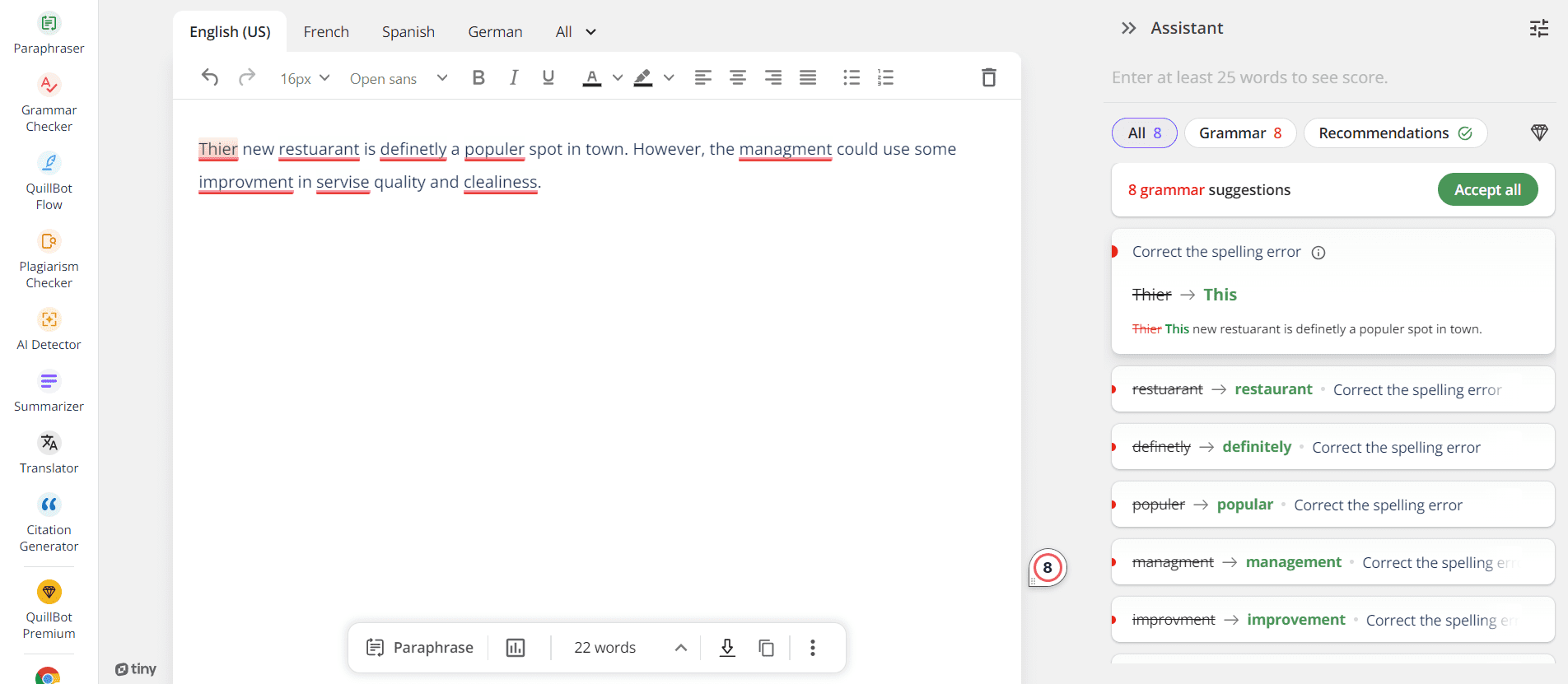 10 Best Spell Checkers of 2024: Features, Accuracy & Ranking