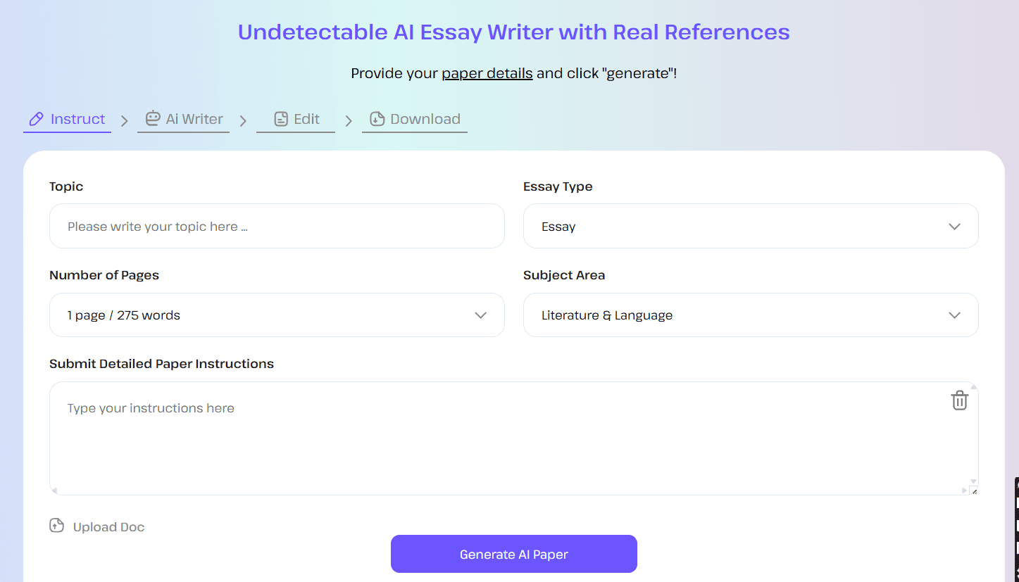 10 Best AI Essay Writing Tools in 2025