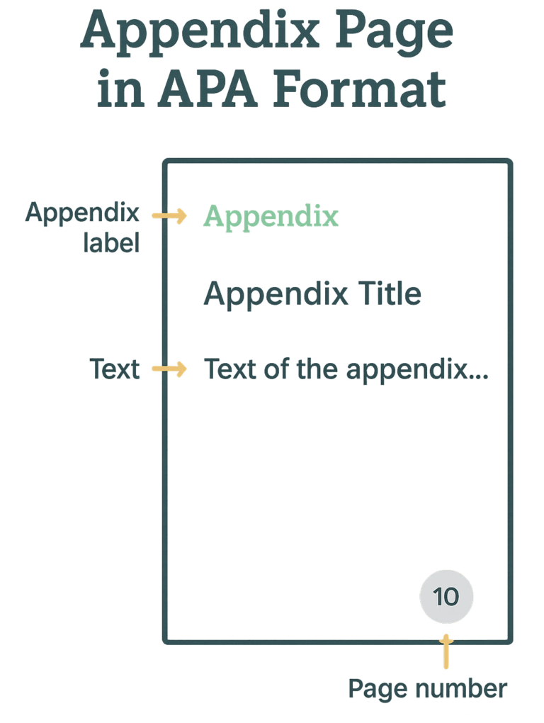 How to Format an Appendix: APA and MLA - PaperTrue