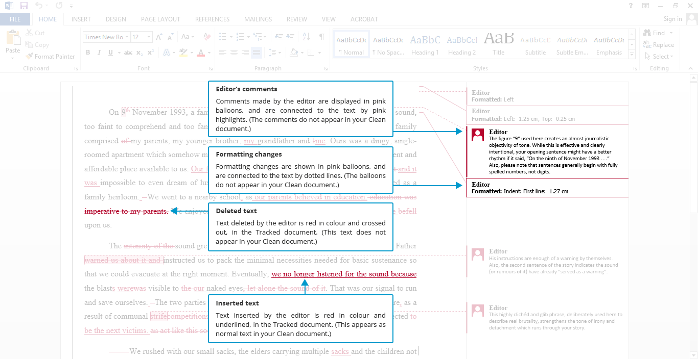 FAQ | Editing & Proofreading Services| PaperTrue